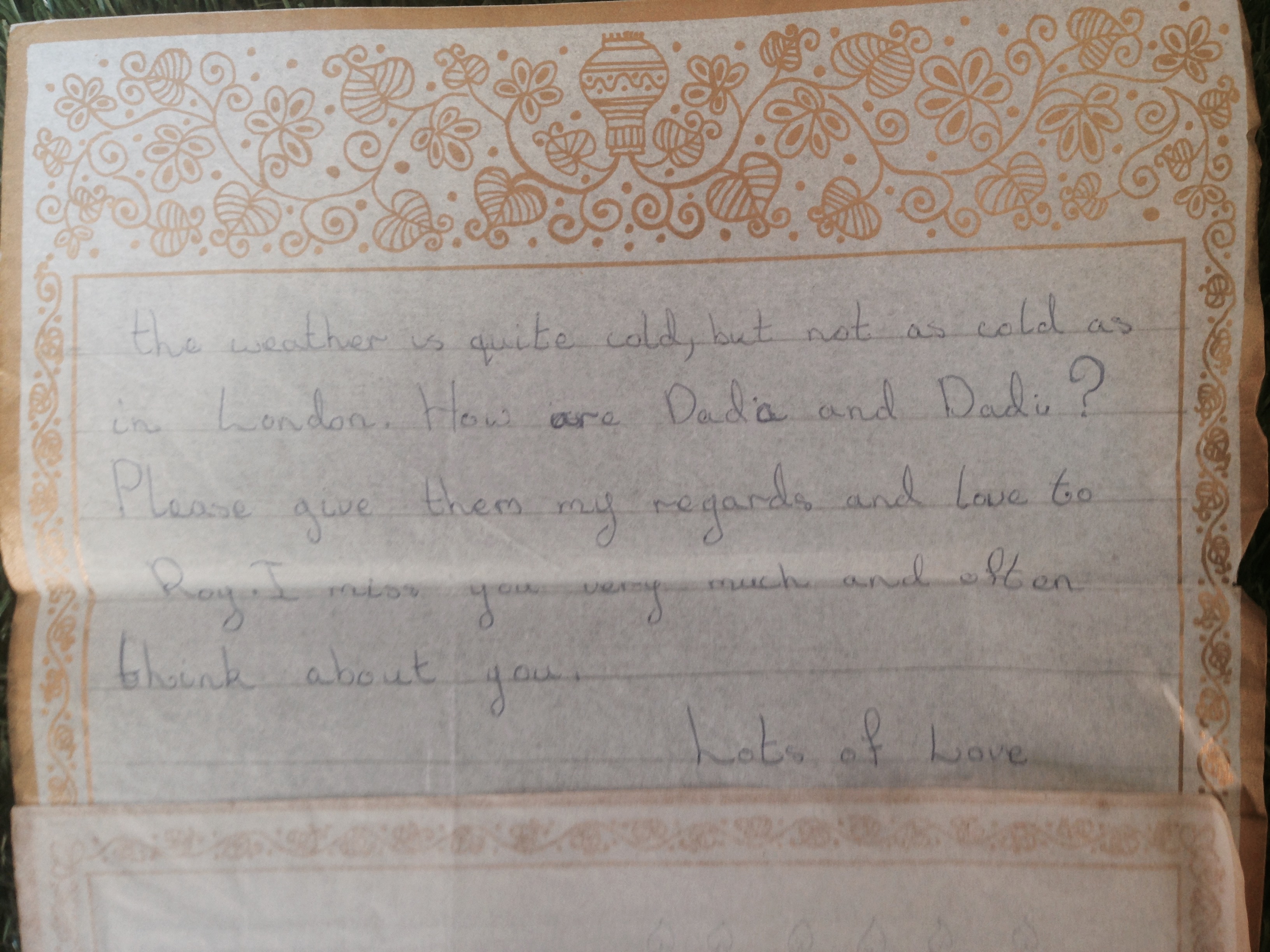 Day 91: love letters. | Notes from the Duck-Rabbit Hole